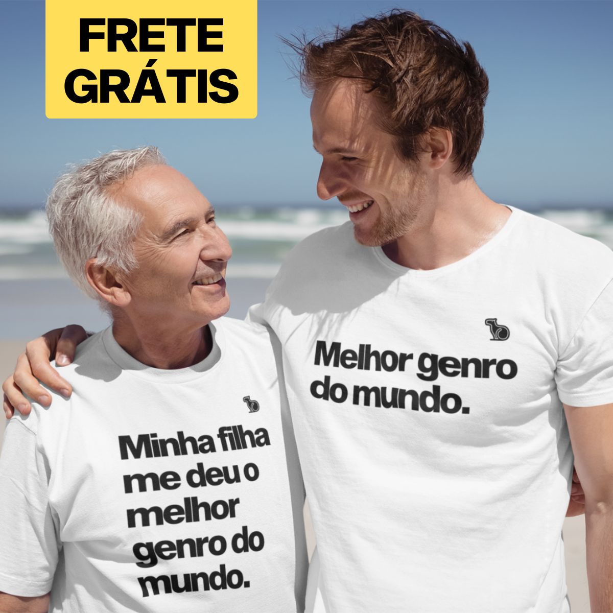 KIT Camisetas Melhor Genro do Mundo - Camisetas Sogros